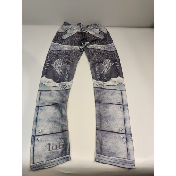 TAFI | Pants & Jumpsuits | Nwot Tafi Steel Armor Leggings Plate Chain ...
